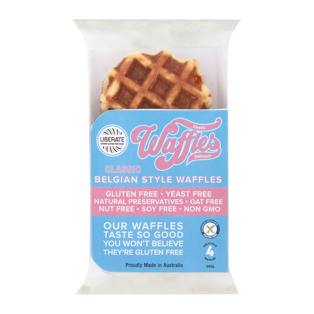 LIBERATE Core Range: Gluten-Free Crumpets, Muffins & Waffles