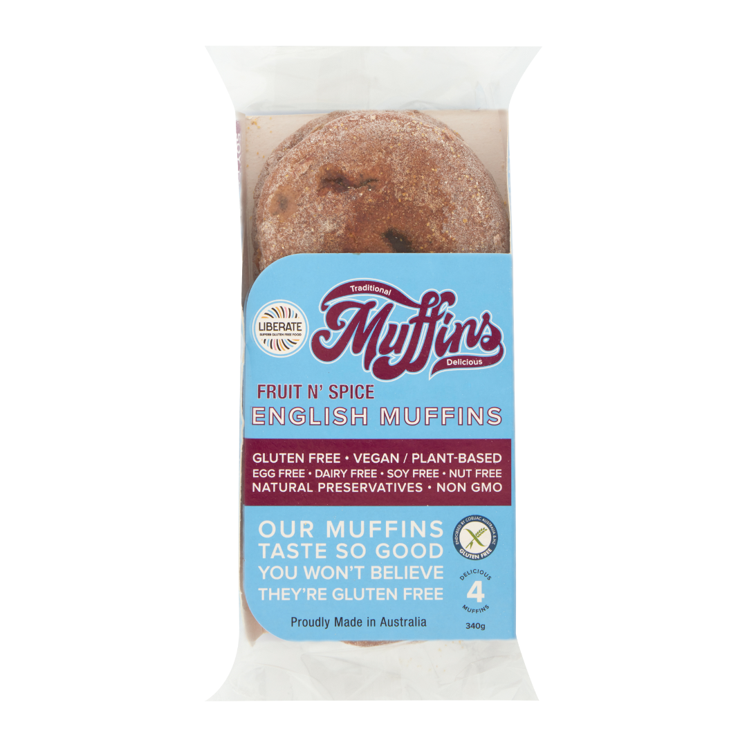 LIBERATE Core Range: Gluten-Free Crumpets, Muffins & Waffles